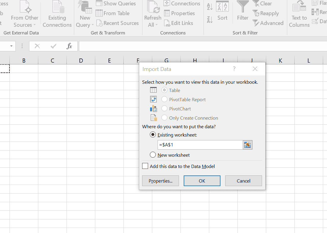 How to import a CSV settlement report into Excel